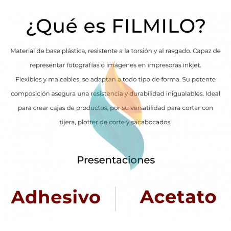 Vinilo Blanco Autoadhesivo A4 para impresoras Inkjet - Art-Jet