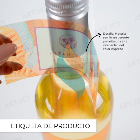 Vinilo Blanco Autoadhesivo A4 para impresoras Inkjet - Art-Jet