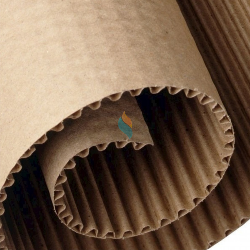 Rollo de carton corrugado 50 cm. x 30 mt.